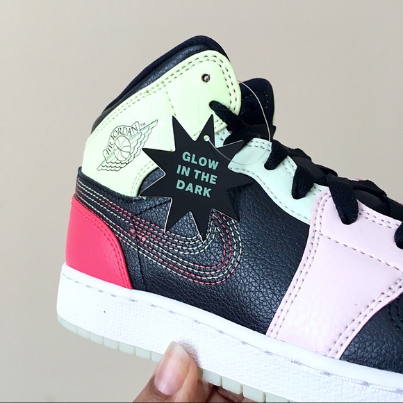 Jordan | Shoes | Air Jordan Mid Special Edition Glow In The Dark | Poshmark